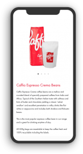 Refocussing a product offering for Caffia - Vivid Creative Vivid Creative